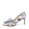 Something Bleu - Caitlin Pointed Toe Pump - Pearl Blue